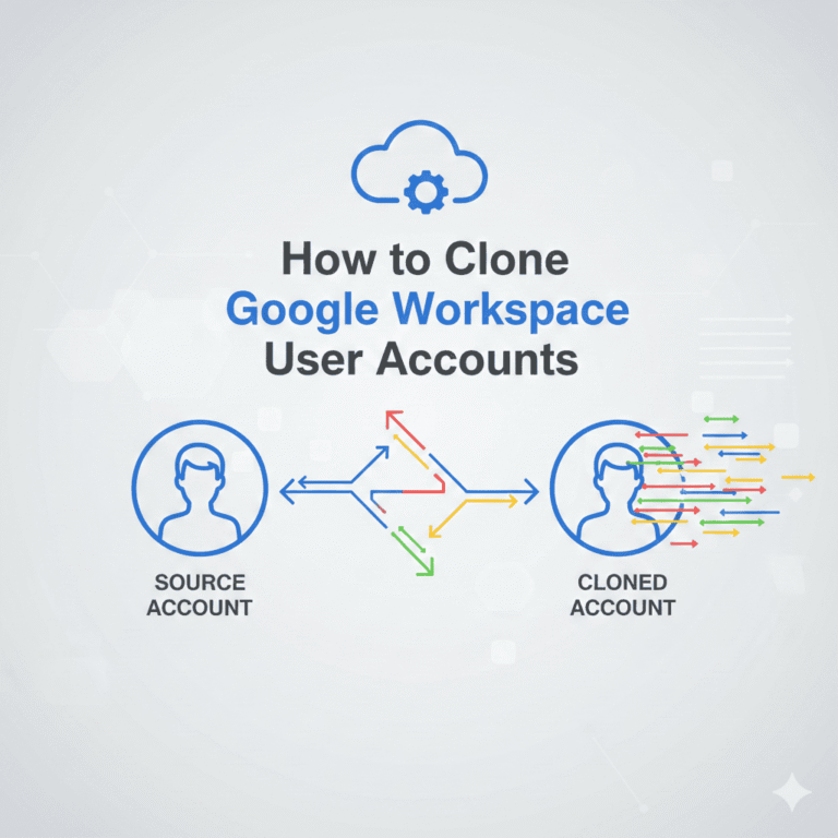 How To Clone Google Workspace User Account? | Gadget Rumours